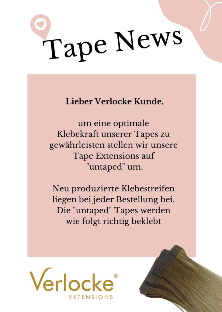 TapeIT Klebetressen Premium | Verlocke Extensions